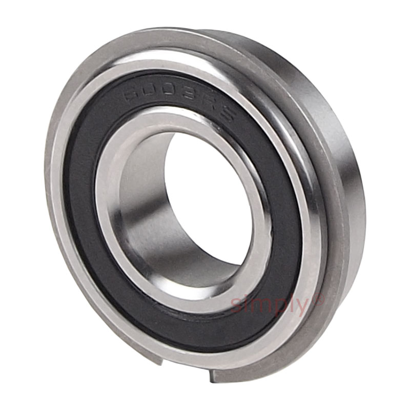 Kullager 6205 2RS NR - 25X52X15 | Kullager.se